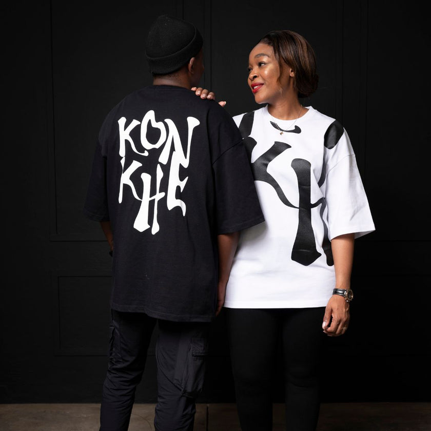 Black Konkhe 14 Unisex oversized Premium T-shirts – konkhe kuhamba ...