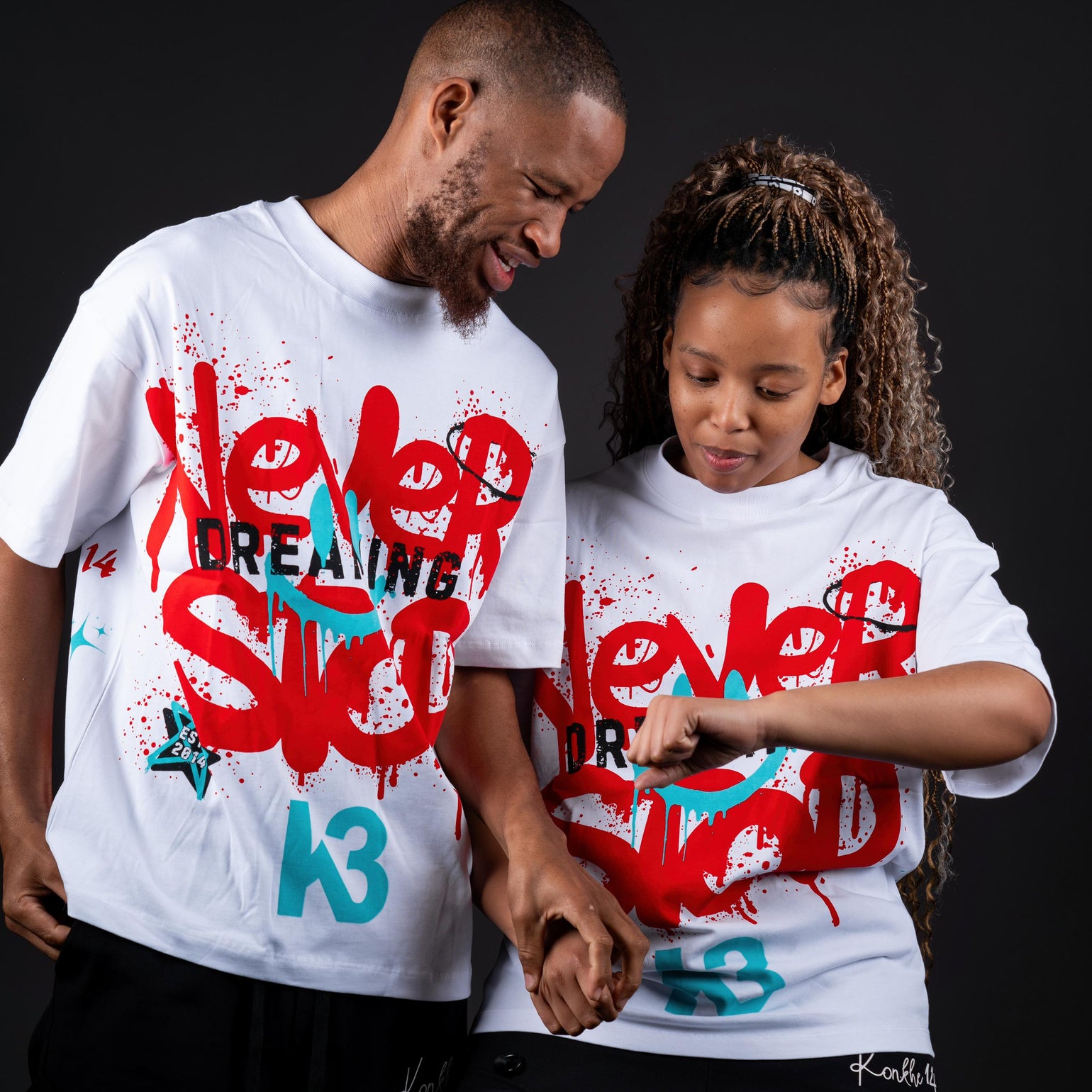 K3 Branded Classic Unisex “Never stop Dreaming “ T-Shirts – konkhe ...